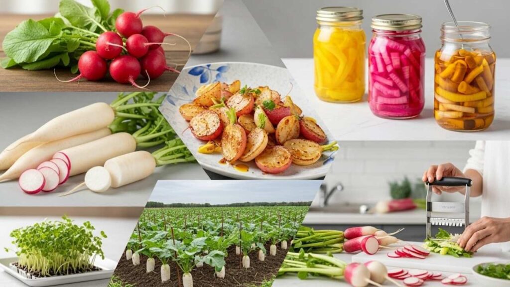 Radish Varieties and Uses: From Daikon and Mooli to Pickled, Roasted ...